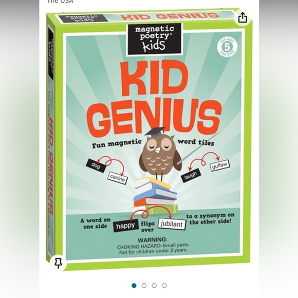 Toys | 22 Kid Genius Fun Magnetic Word Tiles | Poshmark